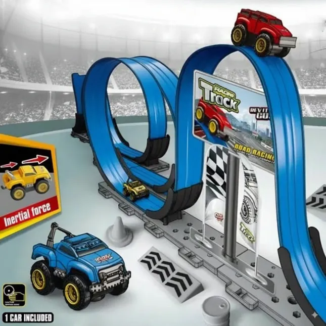 Anti-Gravity Magnetic Track Car Set — 85cm / 230cm / 440cm | Giggle ...